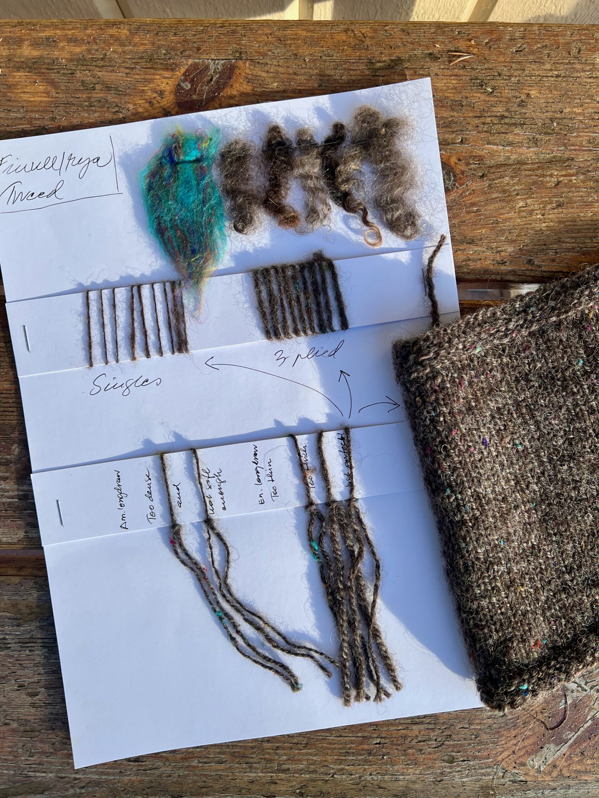 Wool boards - Josefin Waltin spinner